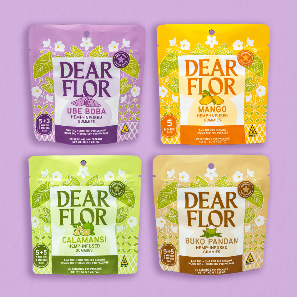 Dear Flor | The first infused gummy with classic Filipino flavors.